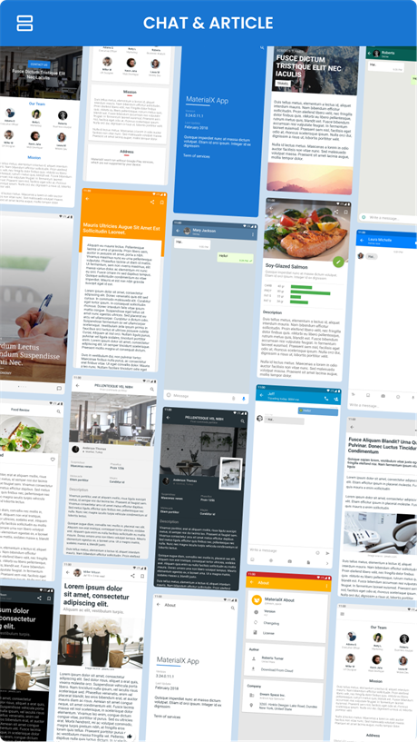 MaterialX - Android Material Design UI 3.0 by dream_space | CodeCanyon