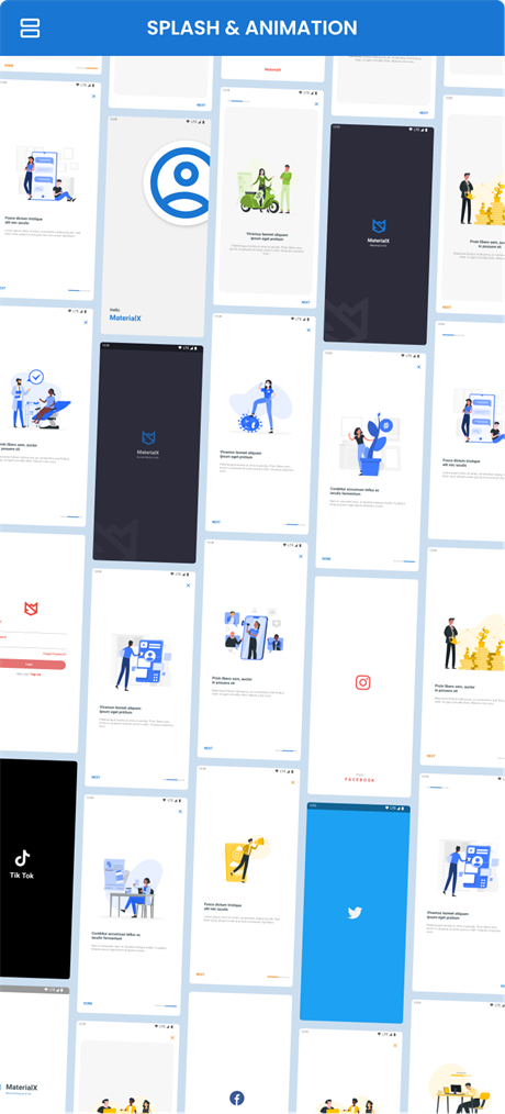 MaterialX - Android Material Design UI 3.0 by dream_space | CodeCanyon