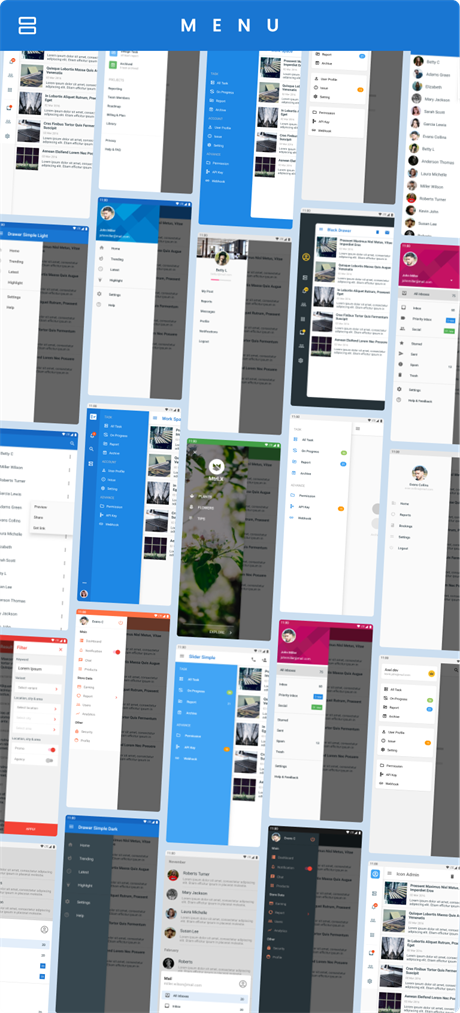 MaterialX - Android Material Design UI 3.0 by dream_space | CodeCanyon