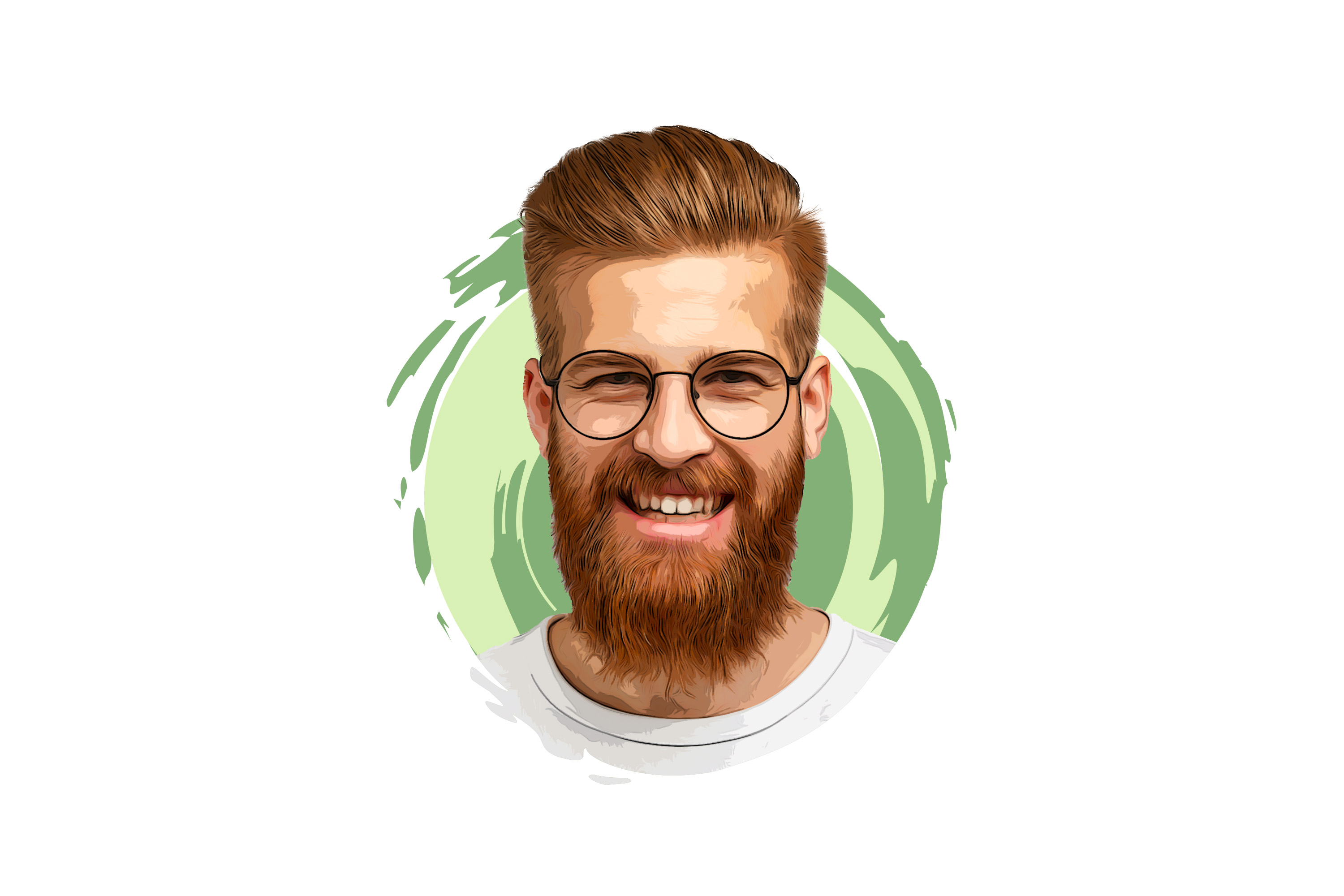 Illustration Circle Profile Picture Photoshop Mockup, Add-ons ...