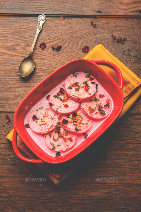 Rose Bread Rasmalai is the tweaked version of traditional Ras malai ...
