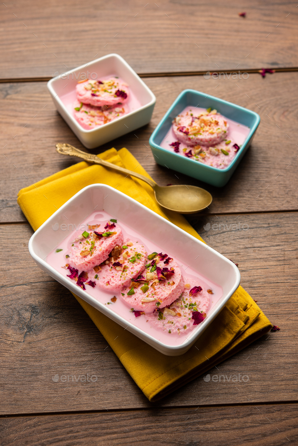 Rose Bread Rasmalai is the tweaked version of traditional Ras malai ...