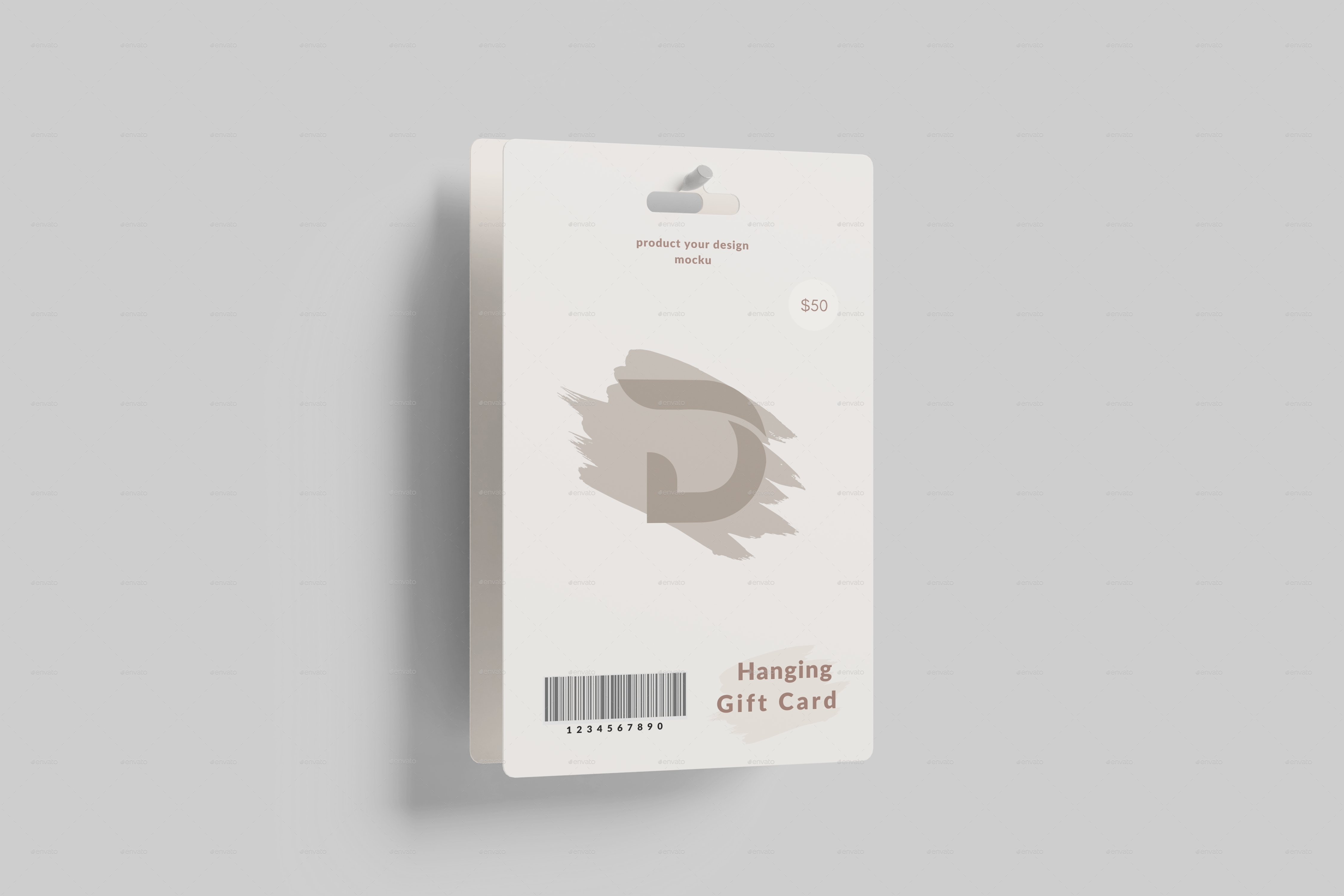 Hanging Gift Card Mock-up, Graphics | GraphicRiver