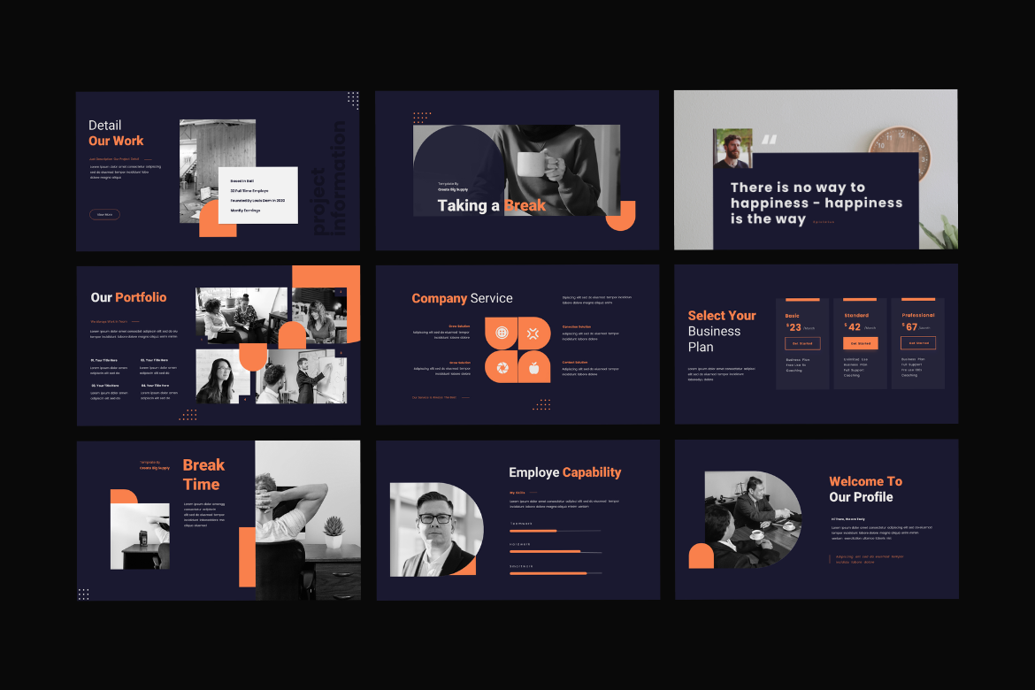 Tsaly Google Slide Pitch Deck Presentation Template, Presentation Templates