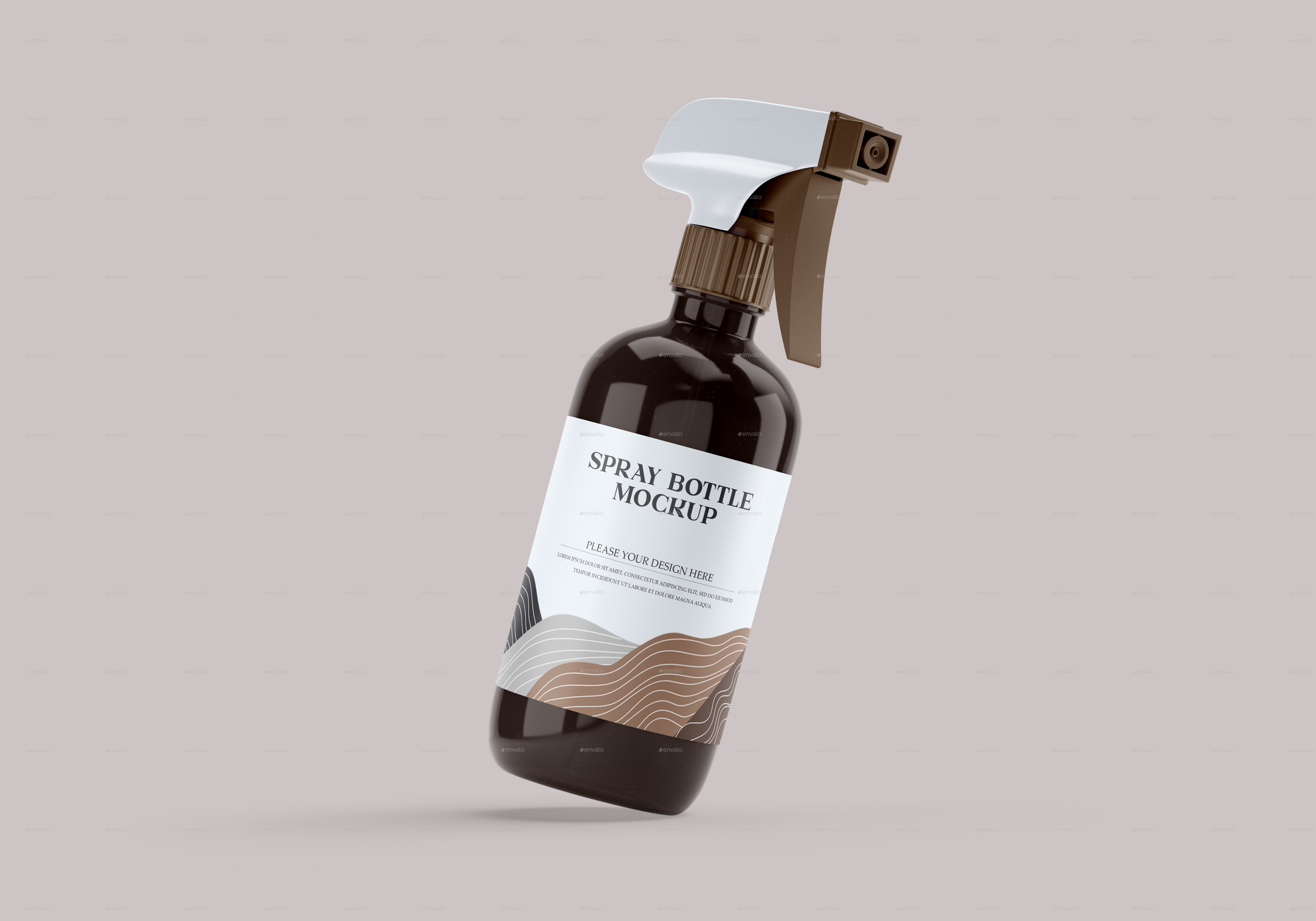 Plastic Spray Bottle Mockup, Graphics | GraphicRiver