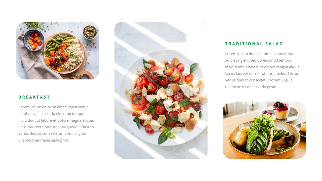 Myfood - Healthy Food Presentation PowerPoint Template, Presentation ...