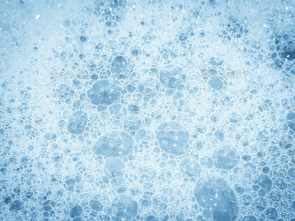 Blue sudsy background for wallpaper and copy space. Stock Photo by ...