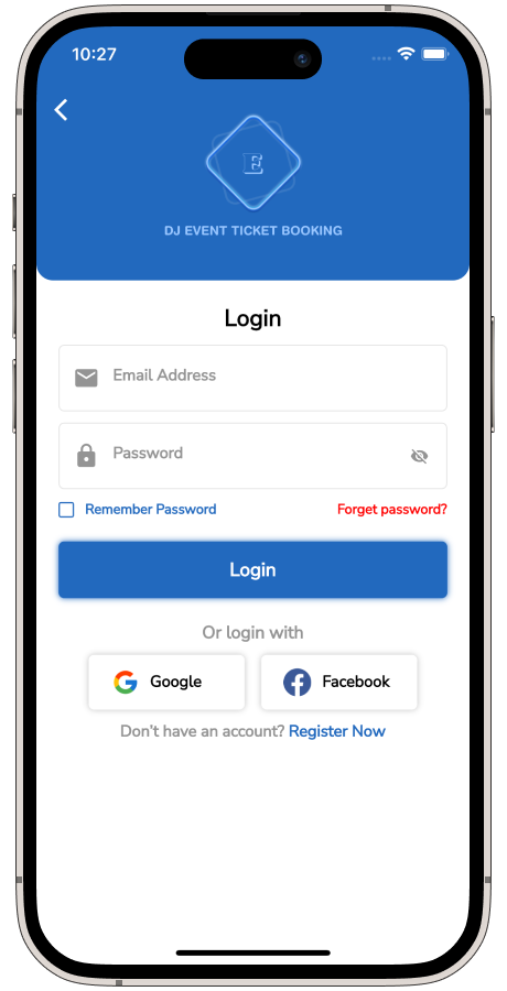 Events App | DJ App | Android + iOS Template | Flutter | Ticket Booking App | DJETicket by ...