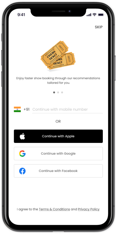 Book My Show Clone - Movie Ticket Booking App Flutter App Template ...