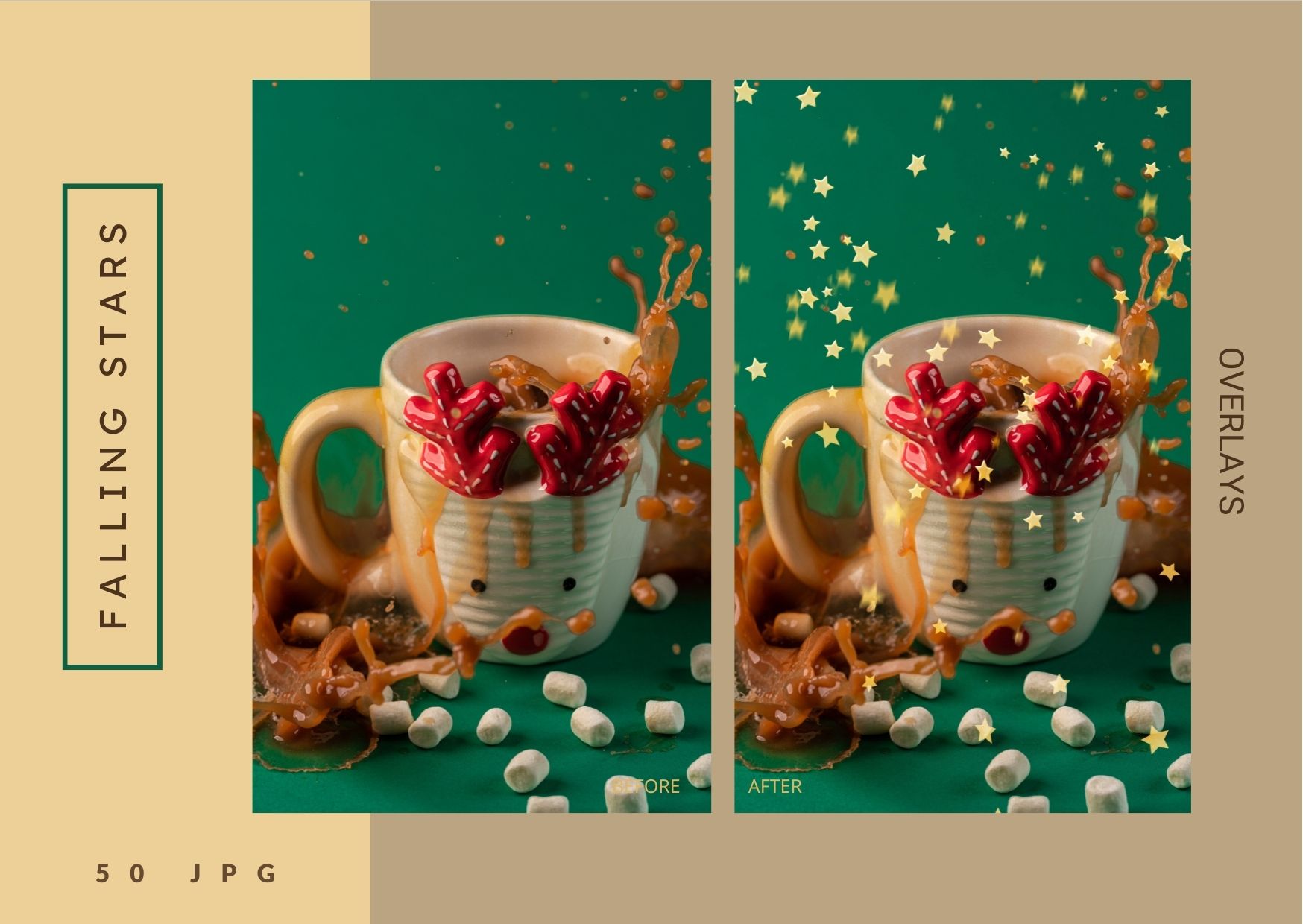 Falling Stars Overlays, Add-ons | GraphicRiver