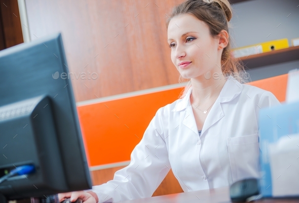 Medical Staff Office Stock Photo by duallogic | PhotoDune