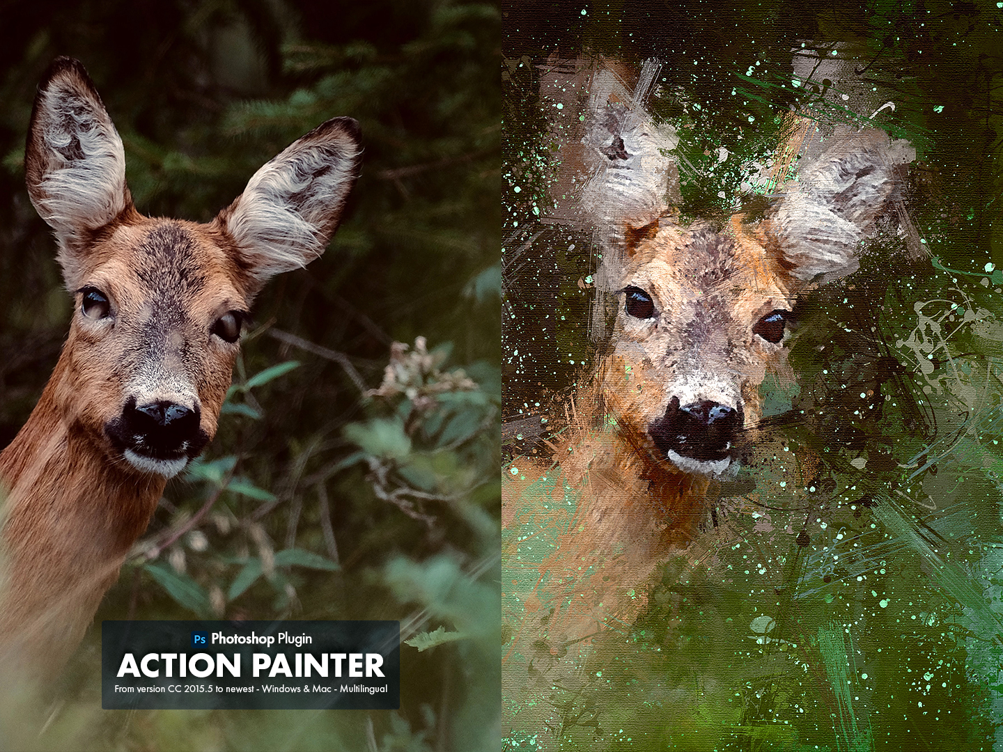 Action Painter - Photoshop Plugin, Add-ons | GraphicRiver