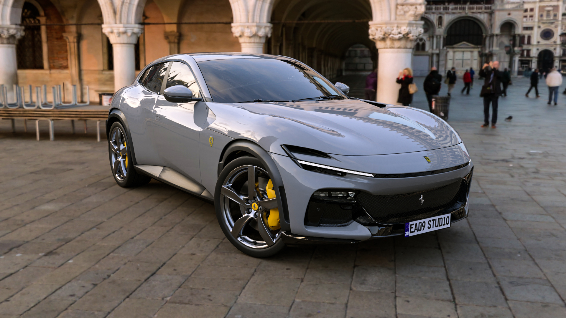 2023 Ferrari Purosangue by EA09studio | 3DOcean