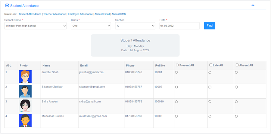 Global - Multi School Management System Express by codetroopers ...