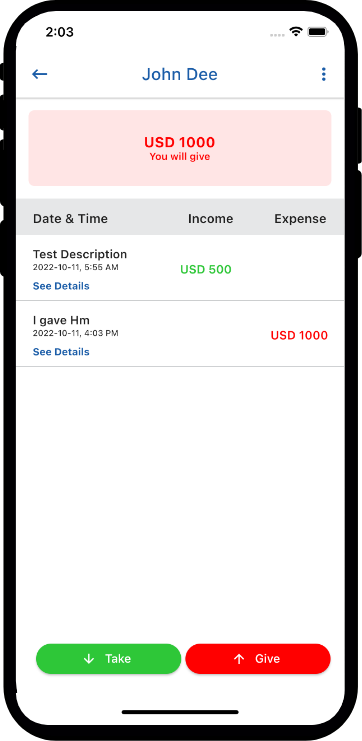 Soft Khata - Credit Ledger Account with APIS (Flutter + Backend) by aminullahtaj