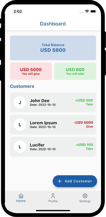 Soft Khata Credit Ledger Account With Apis Flutter Backend By Aminullahtaj