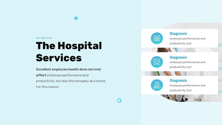 Medical and Healthcare Google Slides Template, Presentation Templates