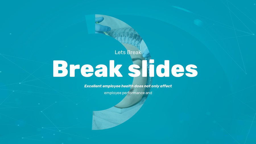 Medical and Healthcare Google Slides Template, Presentation Templates