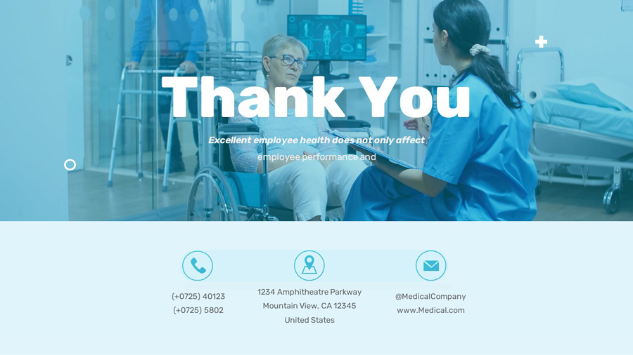 Medical and Healthcare Google Slides Template, Presentation Templates