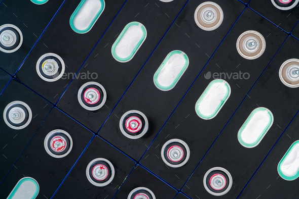 Electric vehicle lithium NMC battery. Electric car battery. Lithium-ion ...