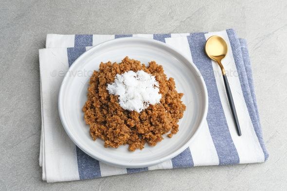 Tiwul, a traditional Indonesian food Stock Photo by tyasindayanti ...
