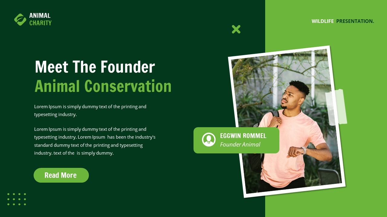 Animal Conserv Presentation Template, Presentation Templates | GraphicRiver