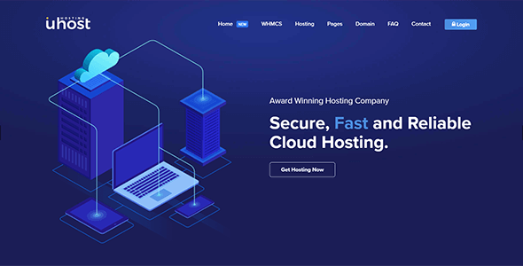 Uhost - Web Hosting & WHMCS by designesia | ThemeForest