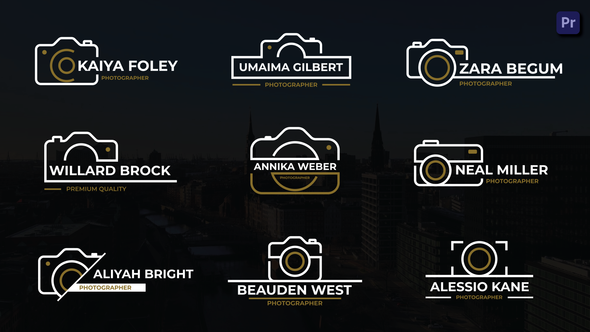 Camera Titles | Premiere Pro, Premiere Pro Templates | VideoHive