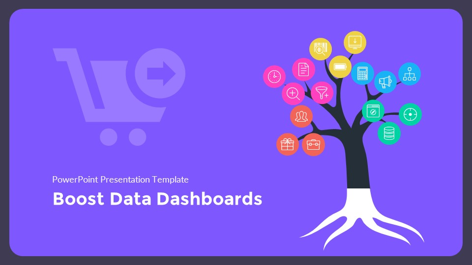 Boost Data Dashboards PowerPoint Presentation Template, Presentation ...