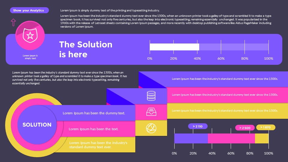 Boost Data Dashboards PowerPoint Presentation Template, Presentation ...