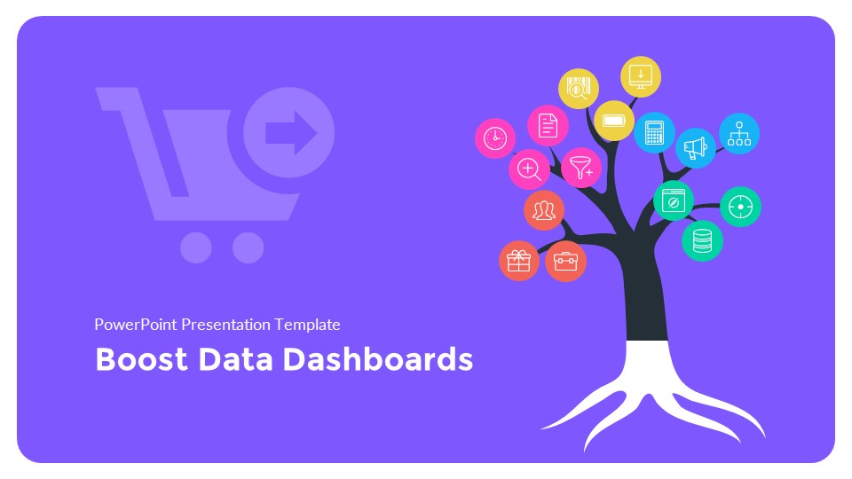 Boost Data Dashboards PowerPoint Presentation Template, Presentation ...
