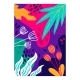 Bright Poster with Flowers, Vectors | GraphicRiver