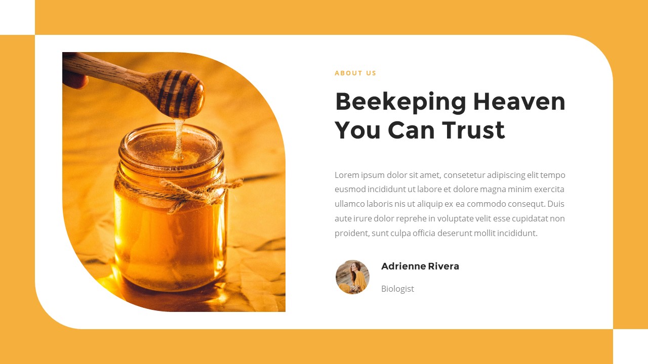 Manukah - Beekeeping Home & Honey Shop Google Slides Template ...
