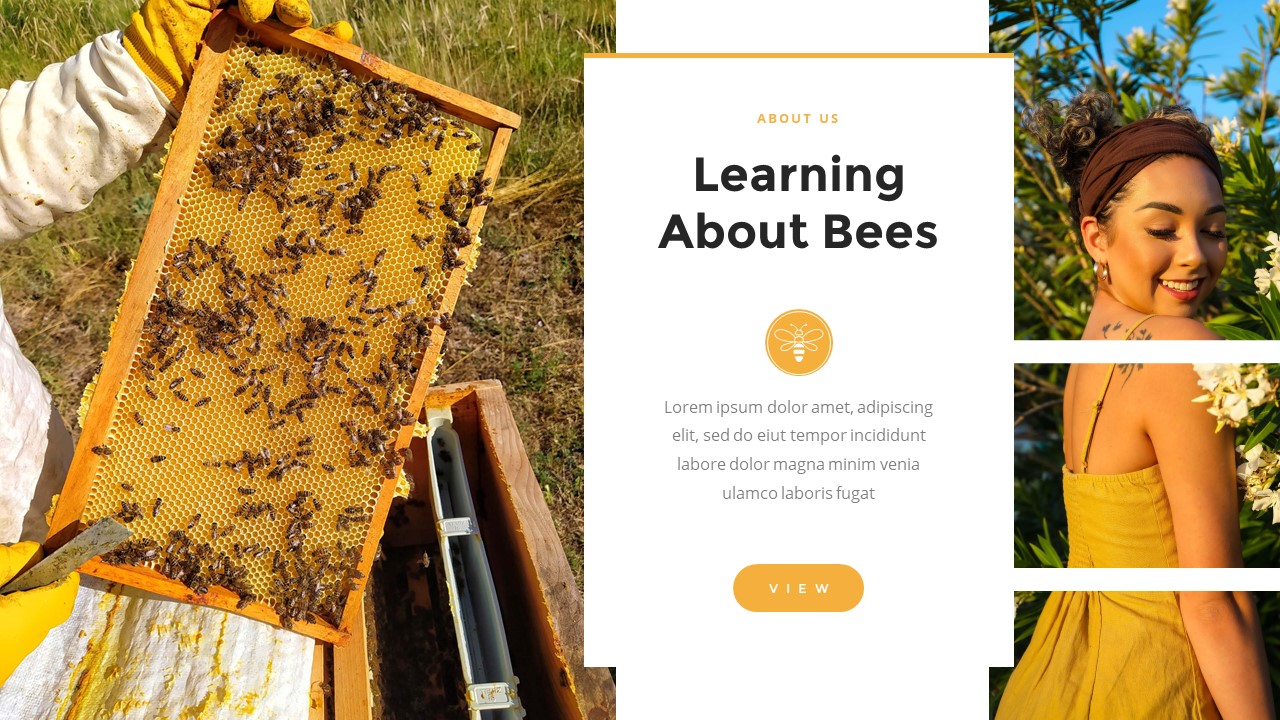 Manukah - Beekeeping Home & Honey Shop Google Slides Template ...