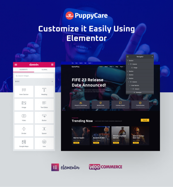 GamePlay - Video Game Store Elementor Template Kit by ThemeWarriors