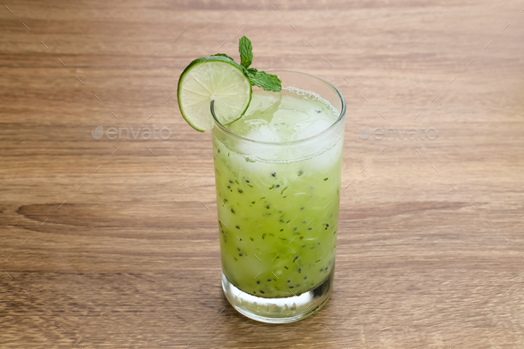 Es Timun Serut, a typical Indonesian drink Stock Photo by tyasindayanti