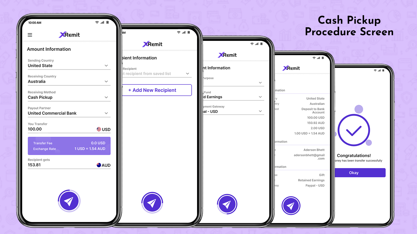 XRemit - Remittance Solutions Money Transfer Flutter App by AppDevsX
