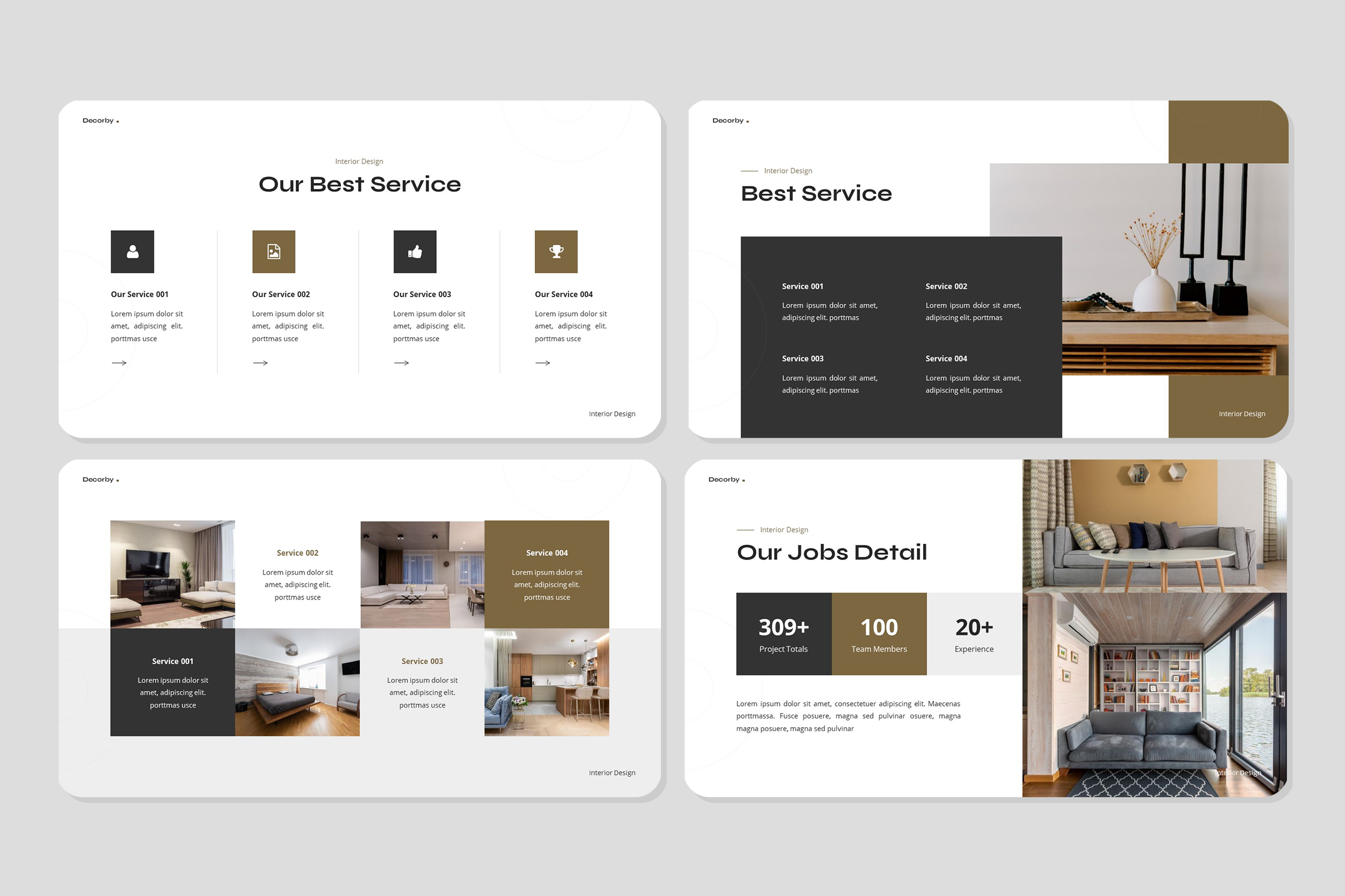 Decorby - Creative Interior Design Google Slides Template, Presentation ...