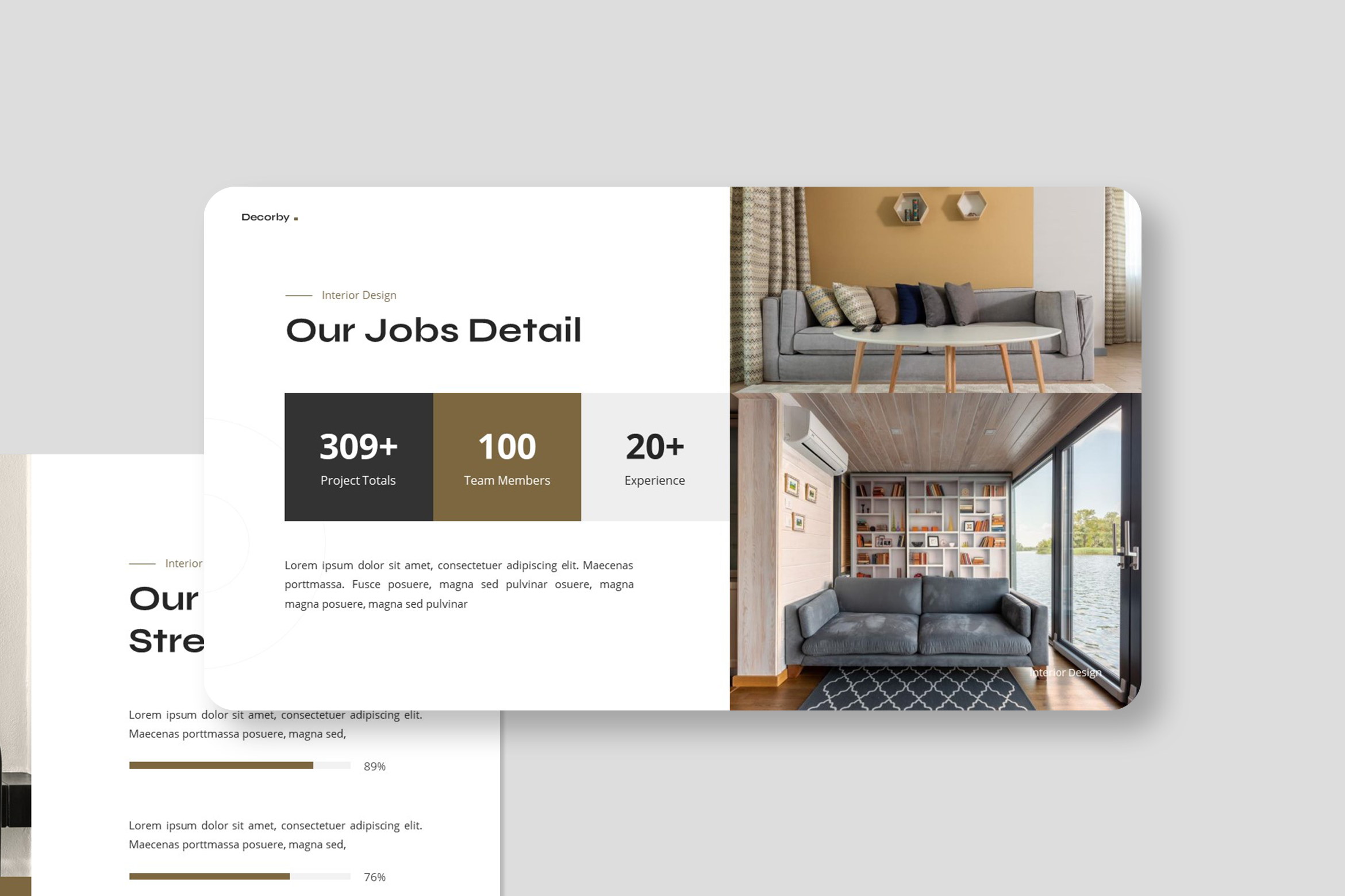 Decorby - Creative Interior Design Google Slides Template, Presentation ...