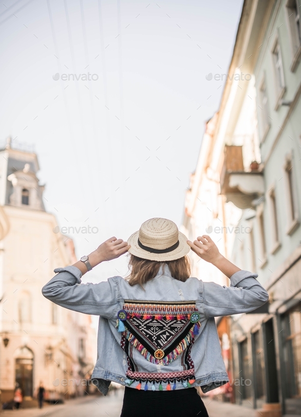 Woman from behind Stock Photo by levinajuli | PhotoDune