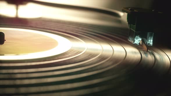 Vinyl Record Disc Jockey Retro Vintage, Motion Graphics | VideoHive