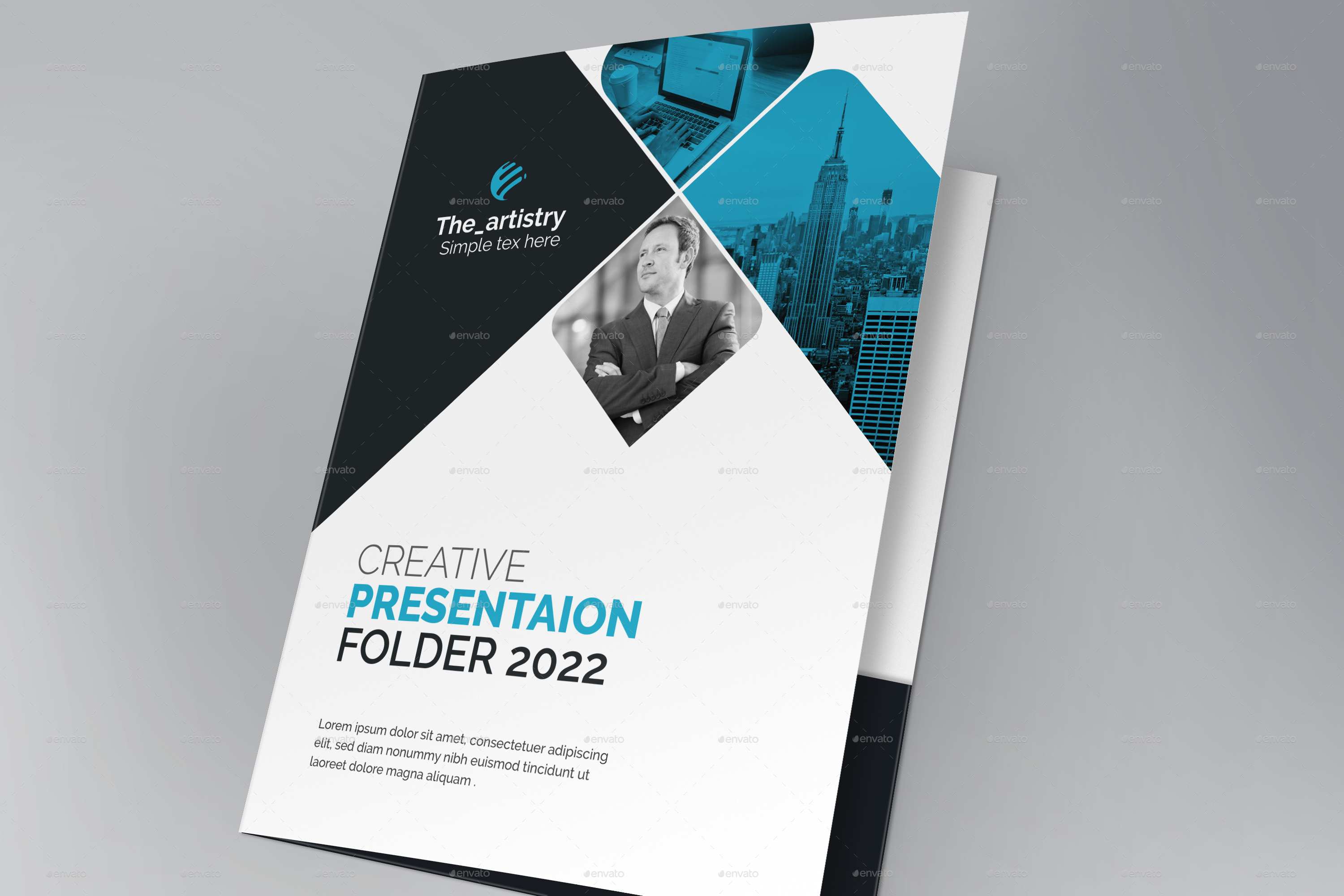 Presentation Folder, Print Templates | GraphicRiver