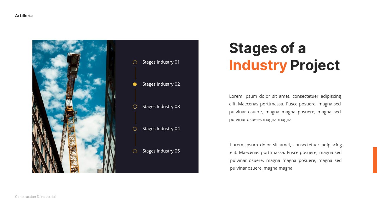 Artilleria - Construction & Industrial Keynote Template, Presentation ...