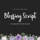 Blessing Script, Fonts | GraphicRiver