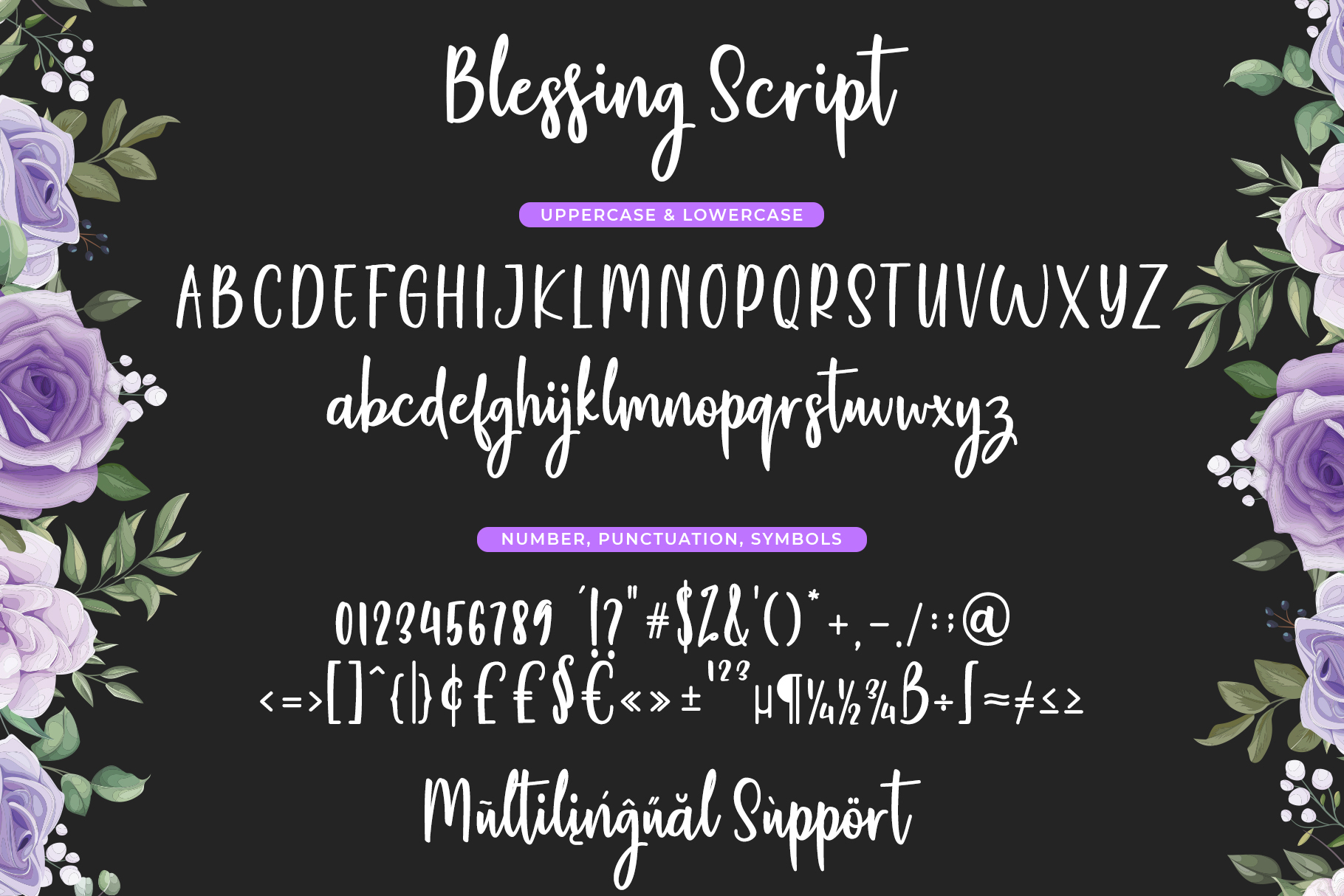 Blessing Script by gatype | GraphicRiver