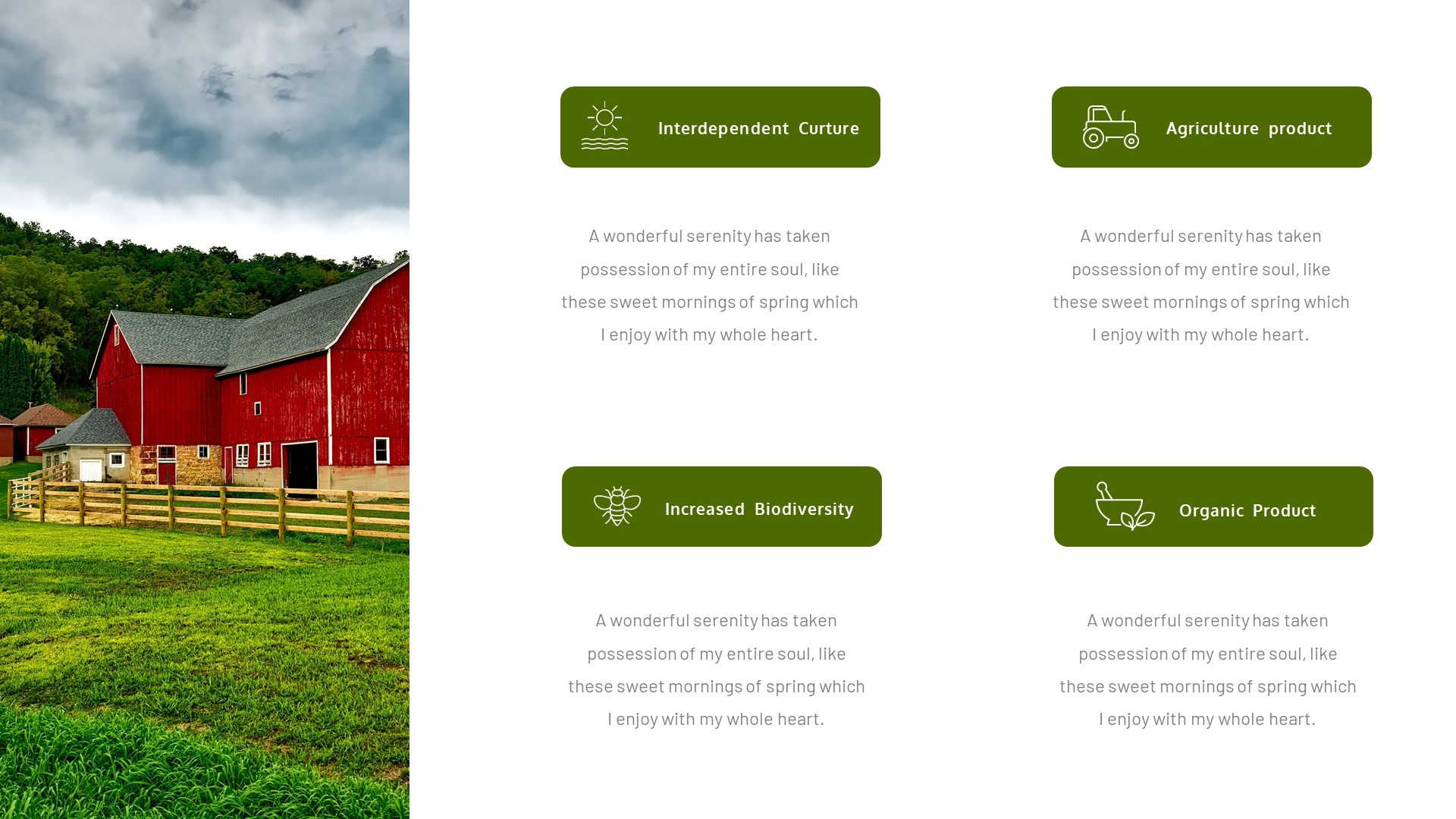 FARMMERA – Organic Farm Agriculture Powerpoint Template, Presentation ...