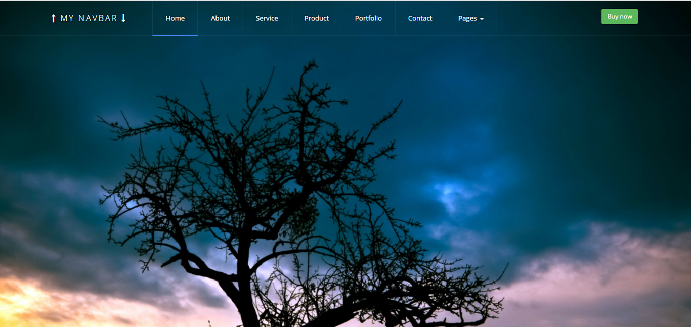 Navbar - Responsive Bootstrap Header Navigation Menu by Designcollection