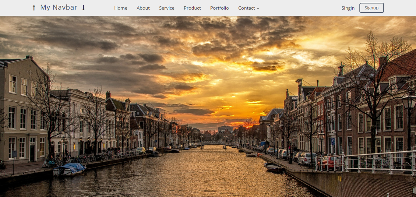 Navbar - Responsive Bootstrap Header Navigation Menu by Designcollection