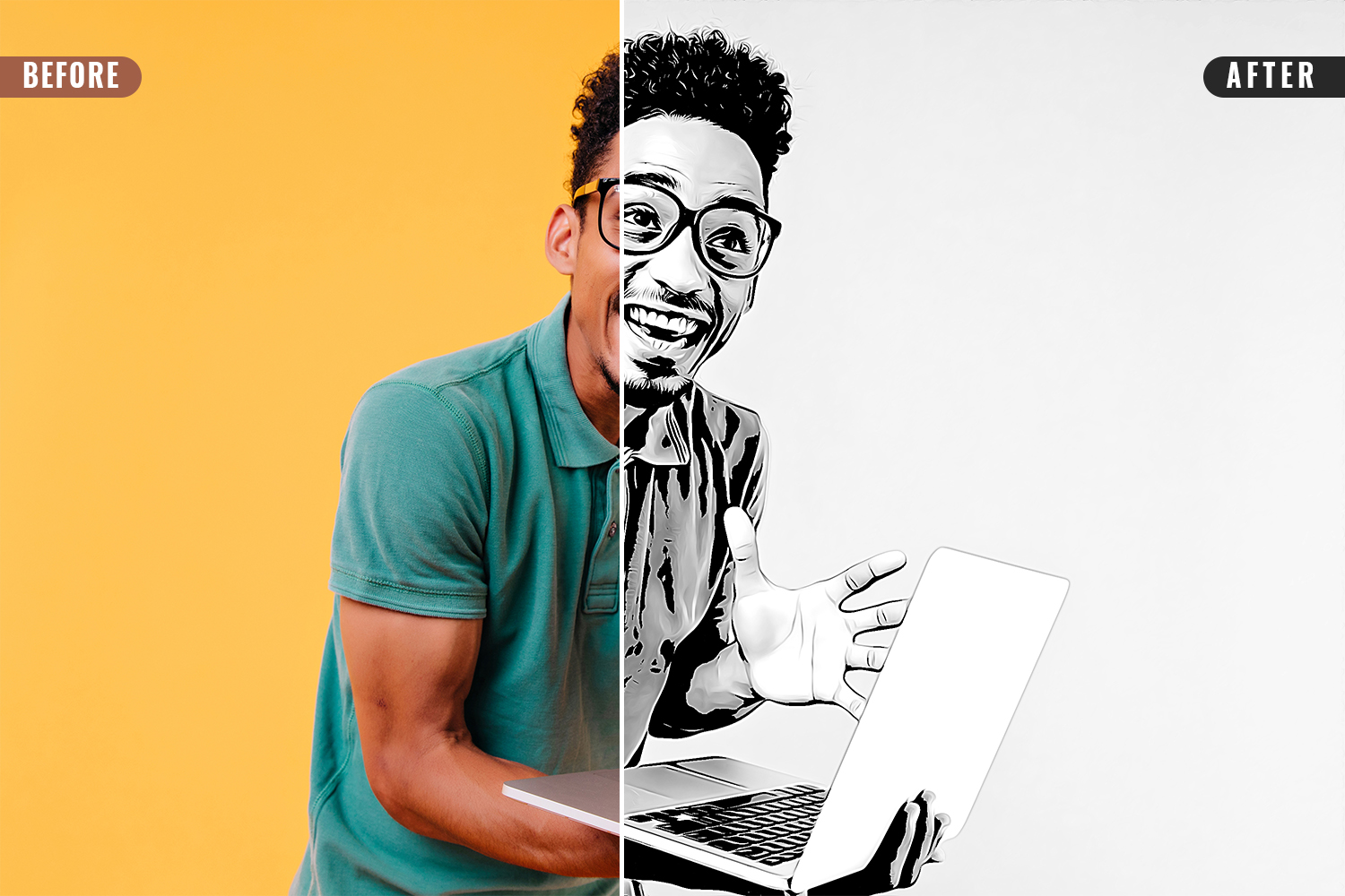 Vector Art Effect Photoshop, Add-ons | GraphicRiver