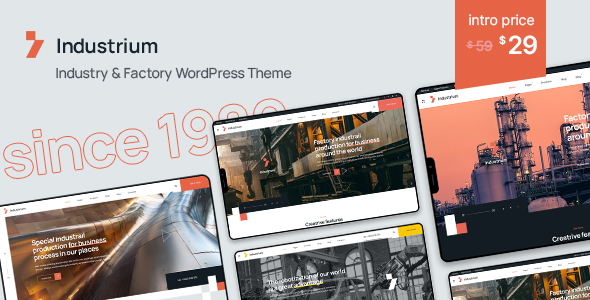 Industrium | Industry & Factory WordPress Theme by Artureanec | ThemeForest